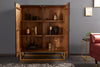 Cabinet Fossil 120cm Mango Wood Black